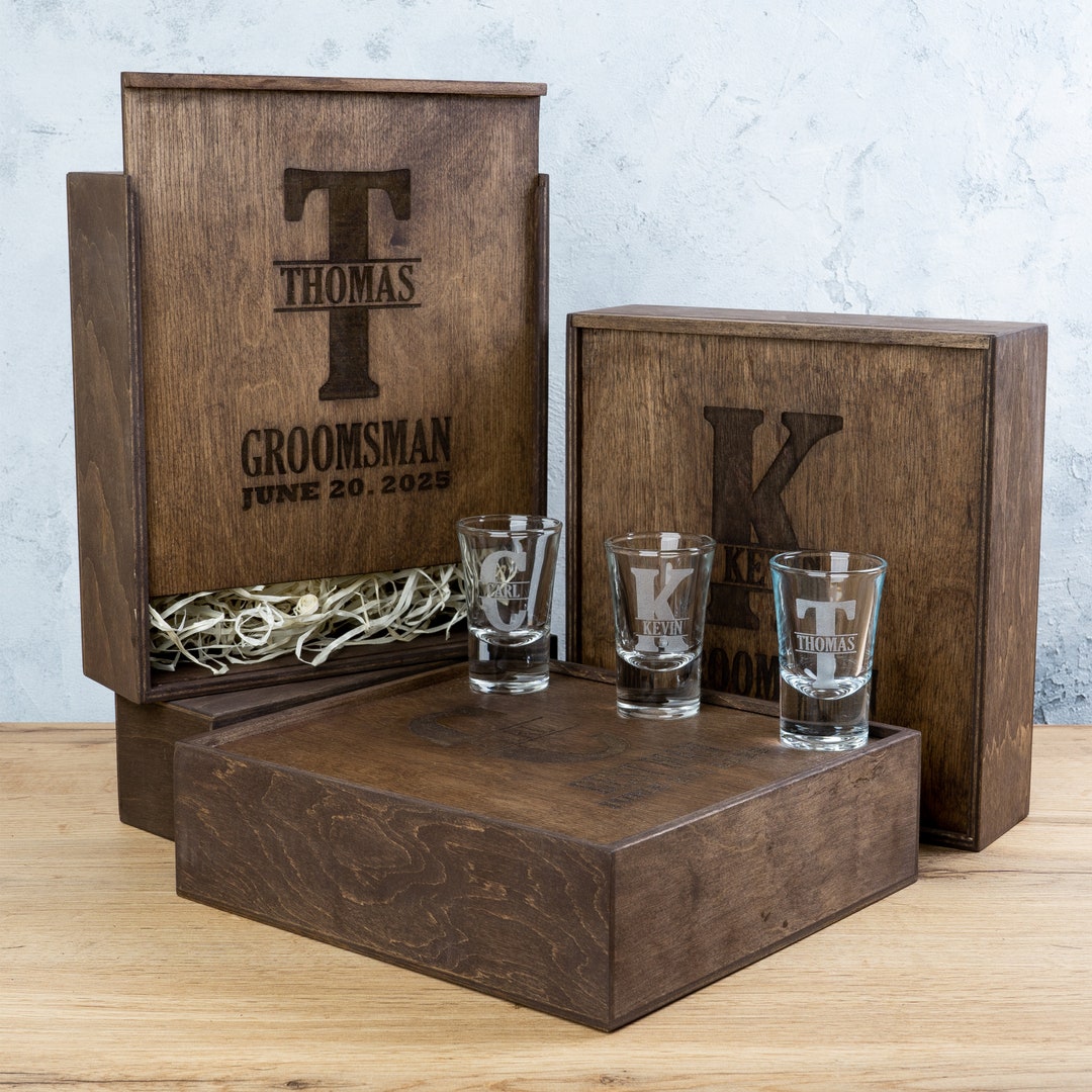 Memory Gift Box for Groomsmen Asking, Wedding Proposal Gift, Gift for ...