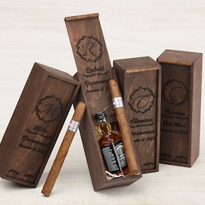 Personalized Shot Glasses, Groomsman Gift Box for Bachelor Party ...