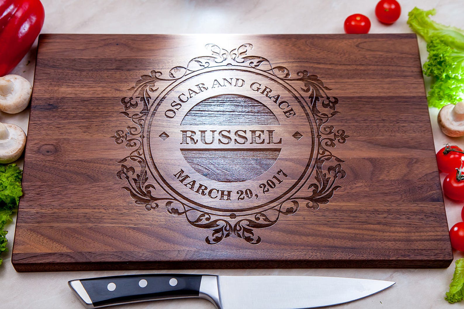 Personalized Cutting Board Custom Cutting Board Wedding - Etsy
