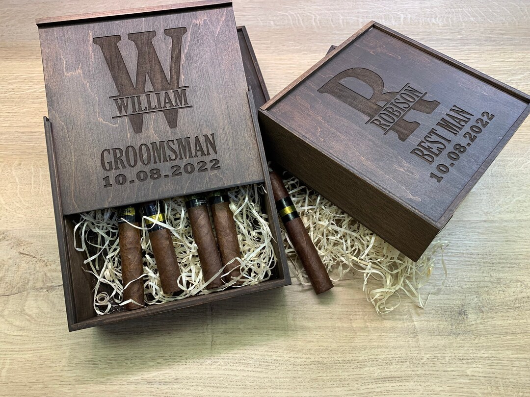 Personalized Groomsmen Gift Box: Custom Keepsake Proposal Box - Etsy