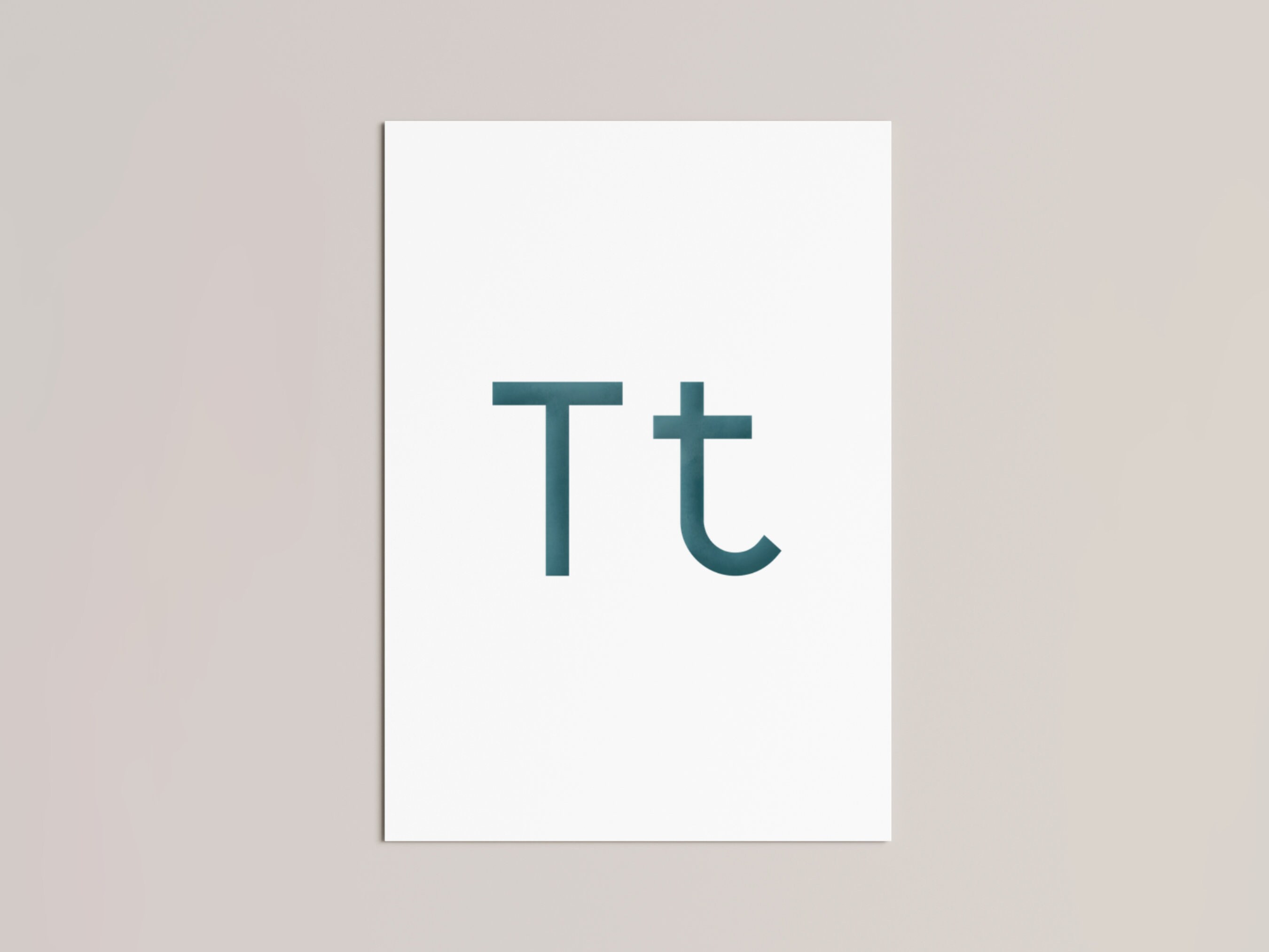 Alphabet Toddler Flashcards Printable - Etsy