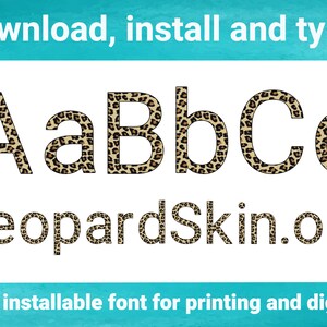 True Type Font - Etsy