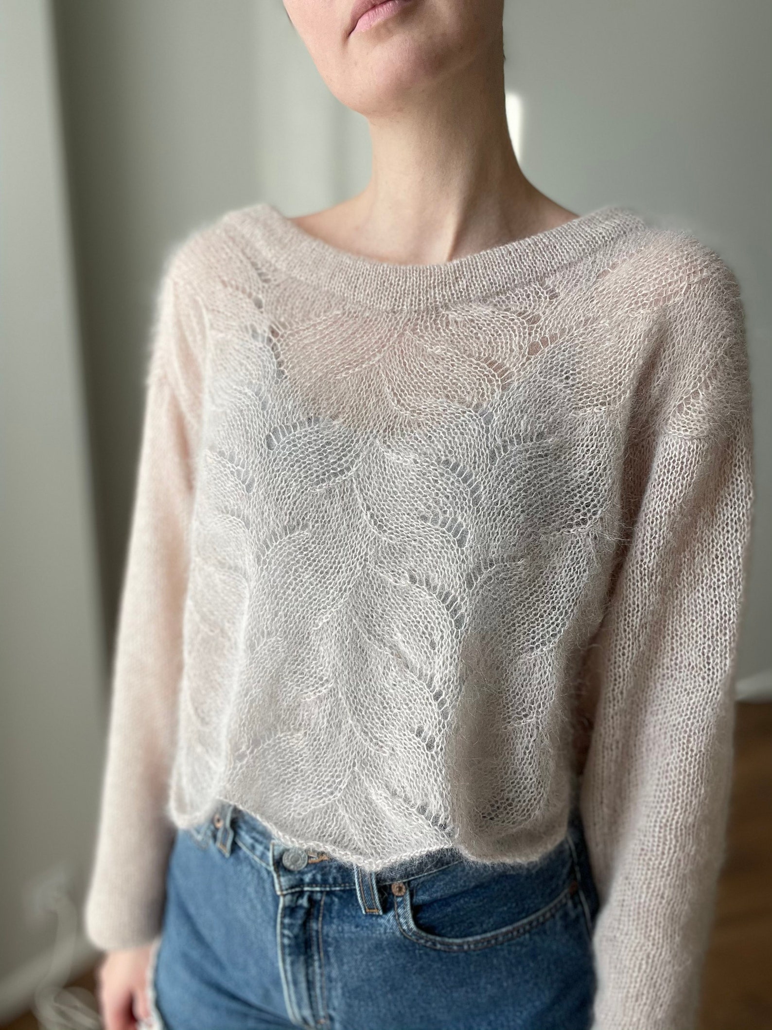 Mohair cardigan rose Mohair pull mohair pull femme pull mohair | Etsy