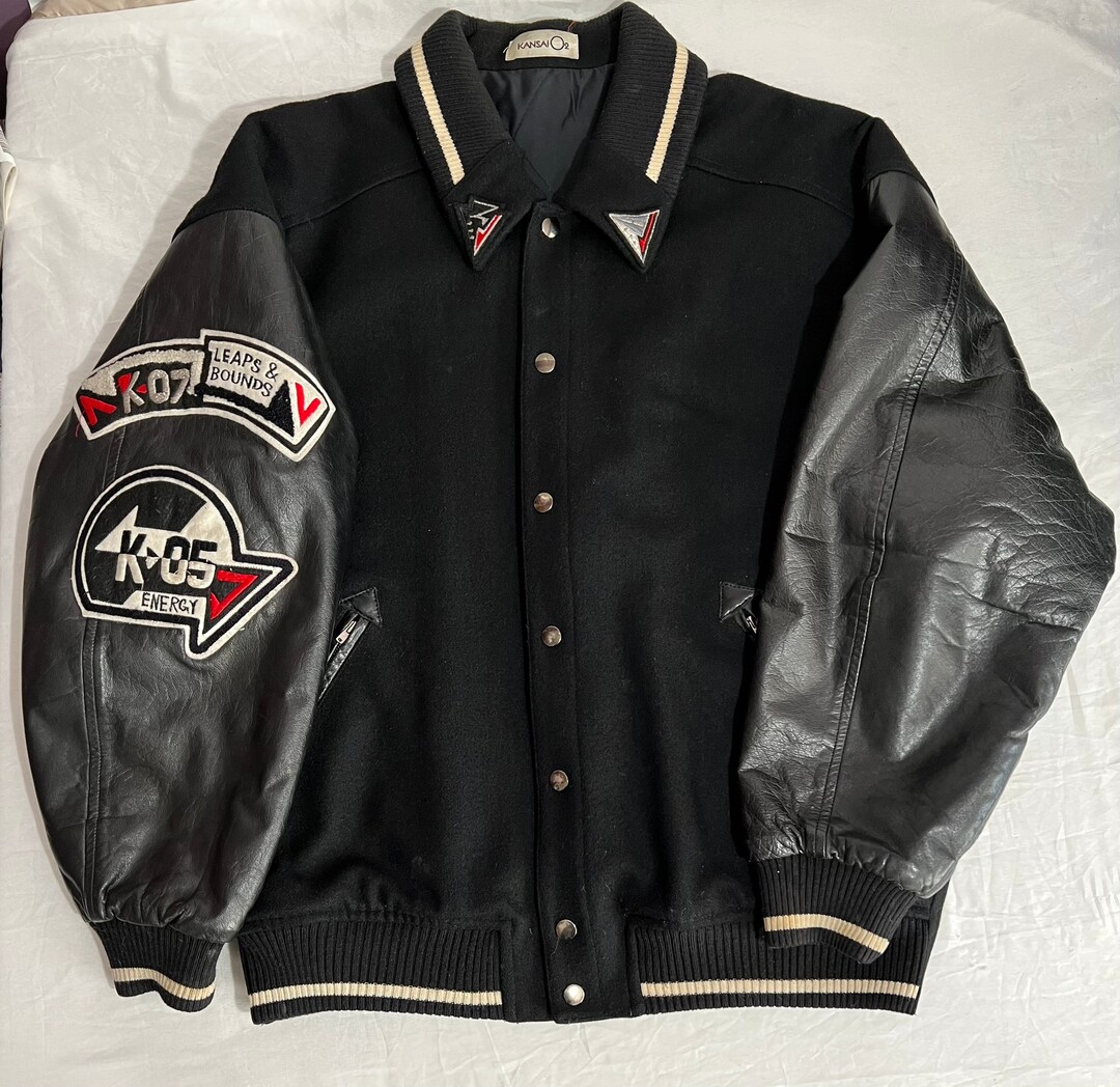 Kansai Varsity Jacket Leaps and Bounds Size Large - Etsy