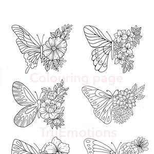 Spring Coloring Page - Etsy Canada