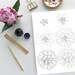 How to Draw Flowers Volume 2 Printable Worksheets Flowers - Etsy