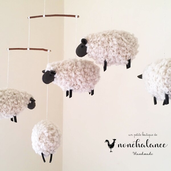 Sheep Mobile - Etsy UK