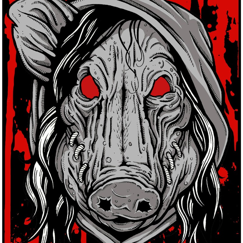 Pig Saw Mask - Etsy