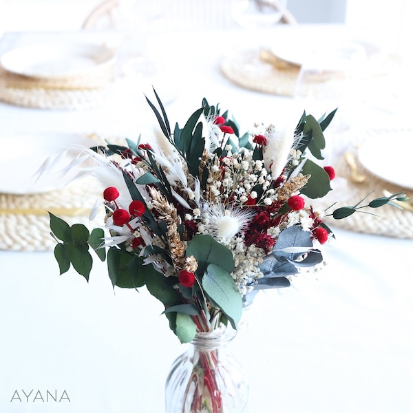 Dried Flower Table Decoration - Etsy