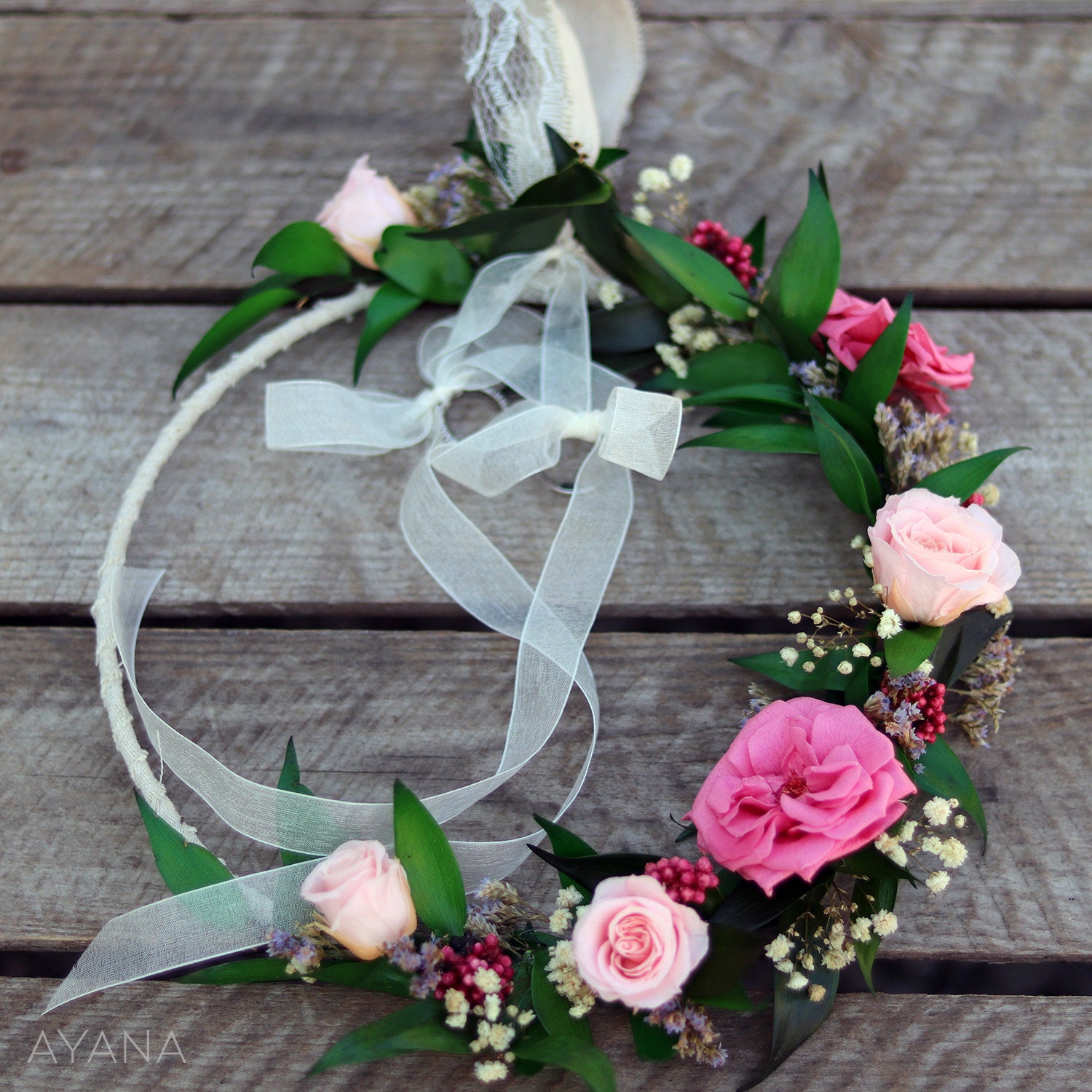 Wedding Ring Holder DREAM OF FLOWERS Ring Holder Catches - Etsy