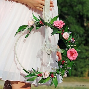 REVE DE FLEURS Wedding Ring Holder, Dream Catcher Ring Holder ...