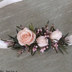 Bracelet Rose en fleurs naturelles stabilisées | Etsy