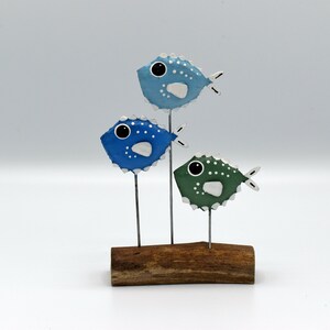 Blue School of Puffer Fish, a FAB Gift - Etsy