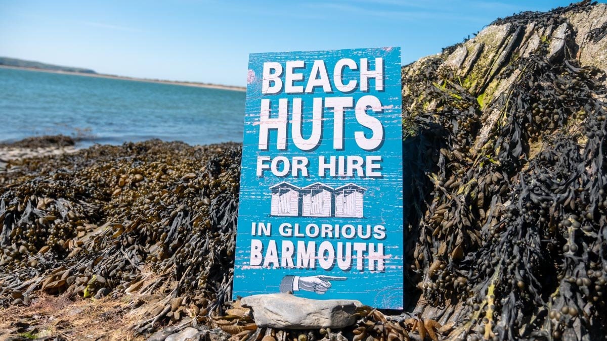 Barmouth Beach Huts for Hire Wooden Sign Rustic Distressed - Etsy