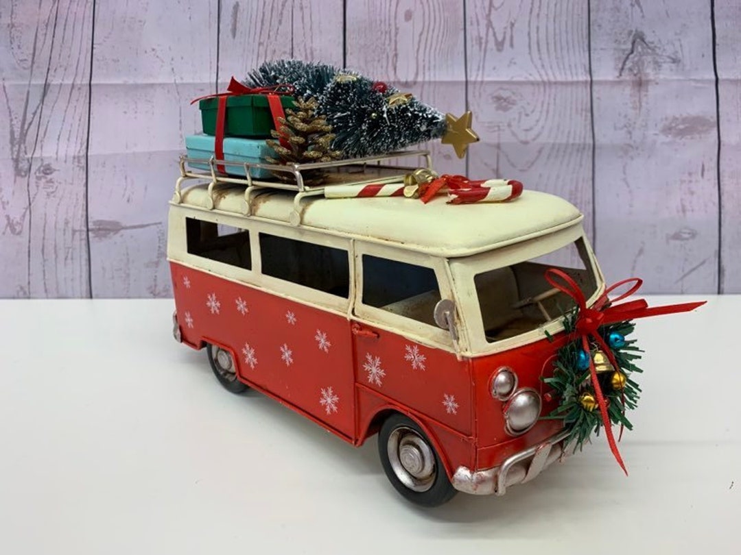 Christmas VDUB Style Camper Van Gift Home Decor Camping - Etsy UK