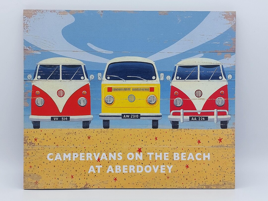 Campervan Sign Eryri Snowdonia Locations - Etsy