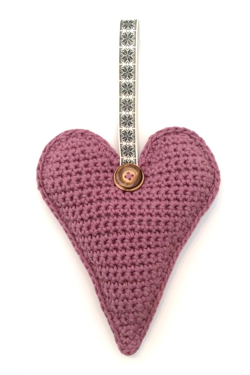 CROCHET PATTERN Classic Heart by Cotton Pod Instant PDF Download - Etsy