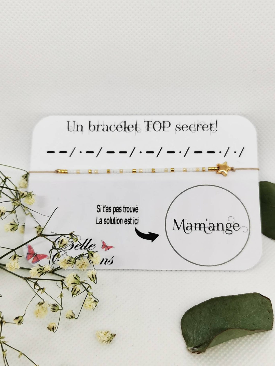 Pulsera alto secreto morsa perla miyuki Mam'angel pérdida bebé apoyos ...