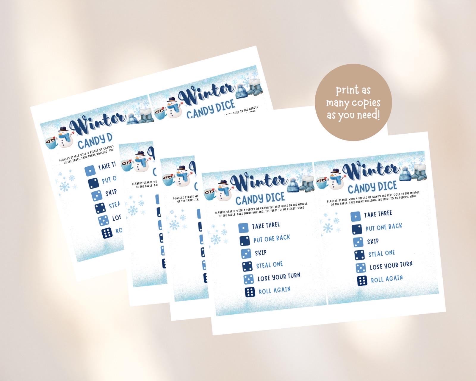 Winter Trivia Game Bundle,18 Winter Solstice Holiday Games,winter Party ...