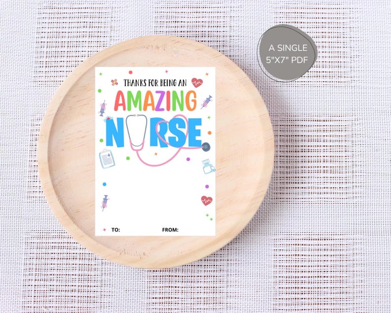 Nurse Gift Card Holder Printable, Nurses Amazing Gift Card, Nurse ...