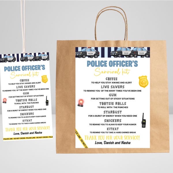 Police Appreciation Gift - 60+ Gift Ideas for 2026