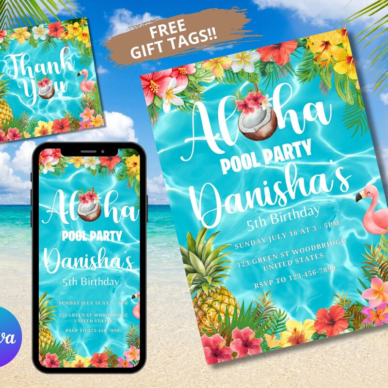 Aloha Theme Party - Etsy