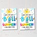 End of School Ball Gift Tag, Hope You Have a Ball This Summer Gift Tag ...