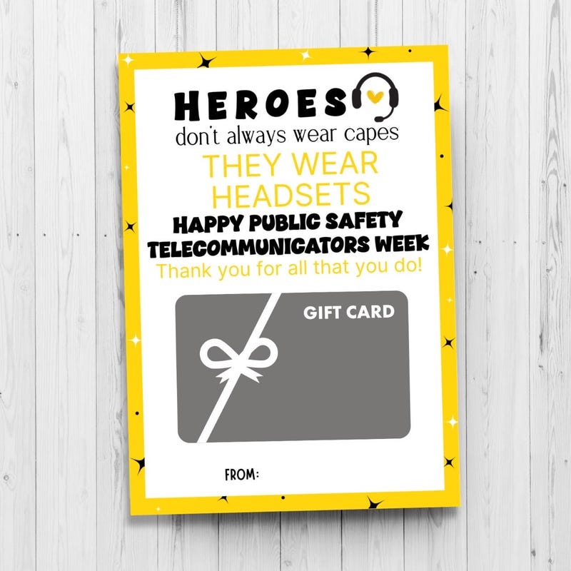 Dispatcher Appreciation Cards - Etsy