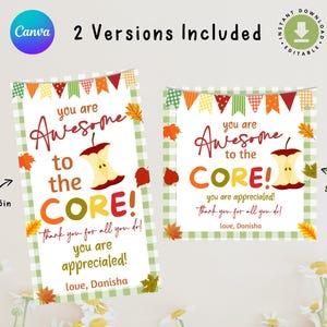 Teacher Appreciation Week Tag Printable, Apple Teacher Appreciation Tag ...