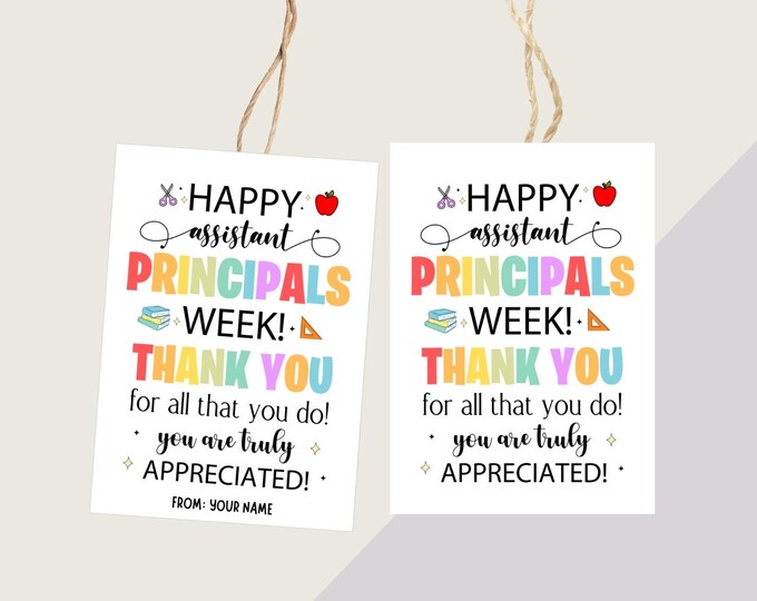 Assistant Principal Gift, Assistant Principal Quote Printable, Unique ...