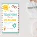 Summer Teacher Appreciation Gift Tag Template, Printable Your Turn to ...