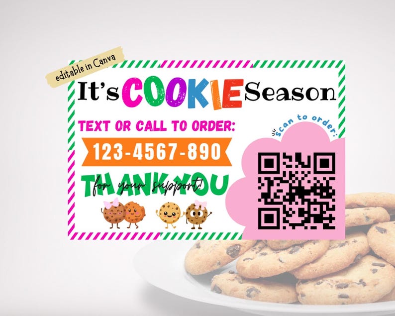 Girl Cookie 2026 Car Magnet Sign, LBB Cookie Car Magnet, Car Magnetic ...