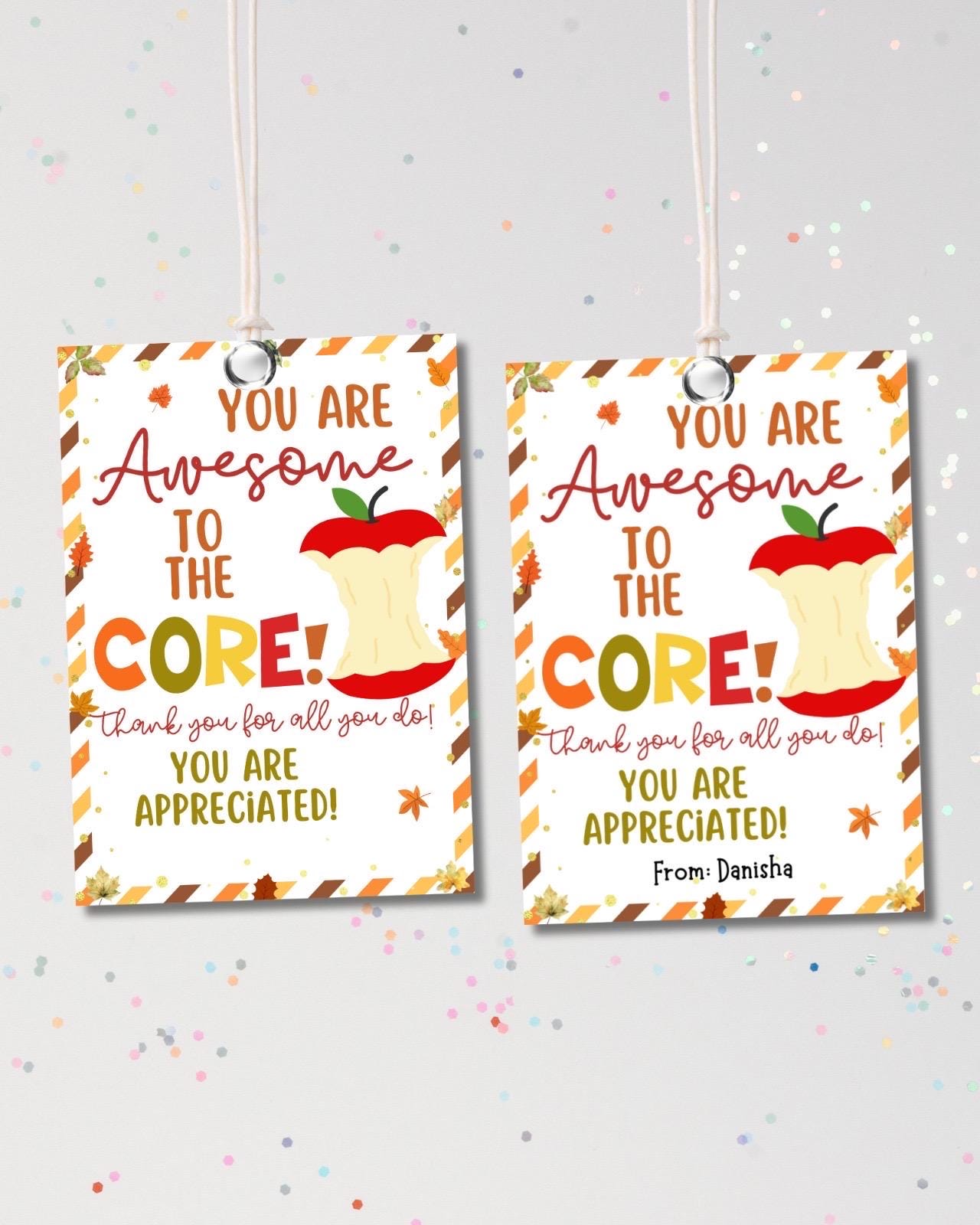 Teacher Appreciation Week Tag Printable, Apple Teacher Appreciation Tag ...