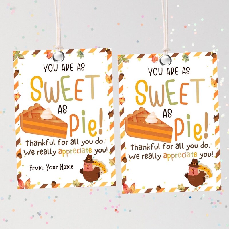Thanksgiving Tags - Etsy