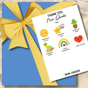 End of the Year Teacher Gift Card Holder Printable Elementary School ...
