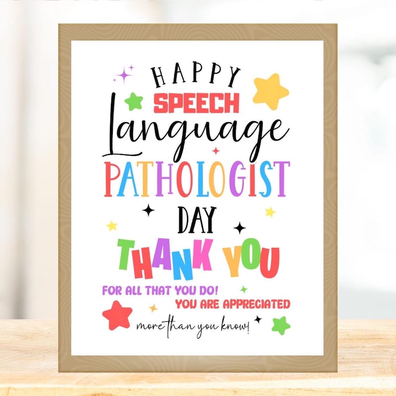 Speech Therapist - Etsy