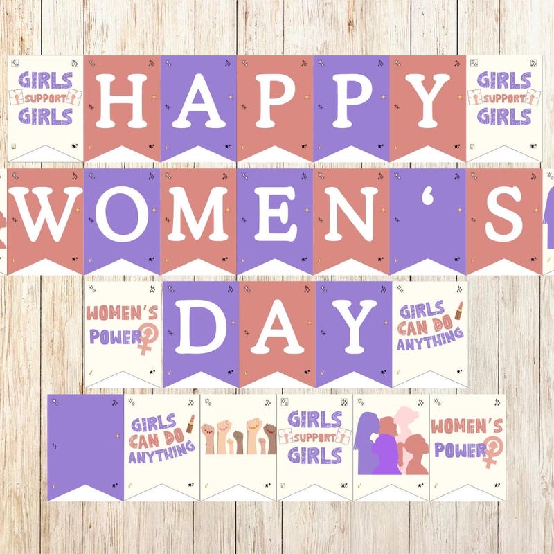 International Women's Day Banner - Etsy