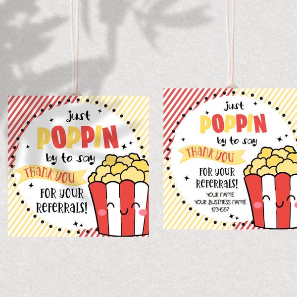 Just Popping by to Say Thank You - Etsy