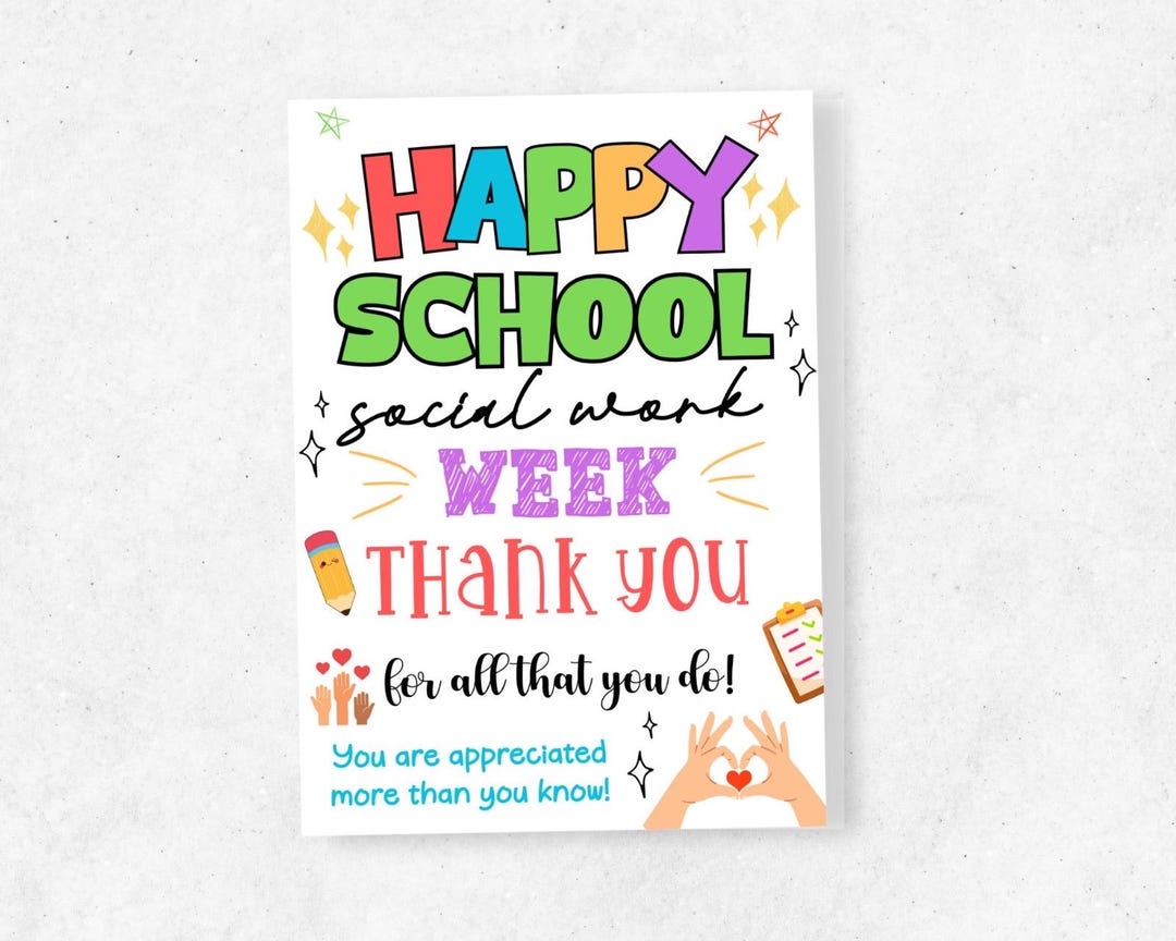School Social Worker Card Printable, School Social Worker Appreciation ...