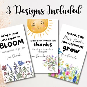 Teacher Appreciation Tag, EDITABLE One SMART COOKIE Tag, Teacher Thank ...