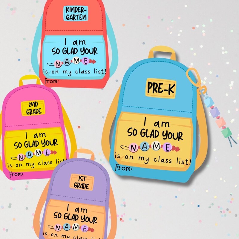 Glad Your Name is on My Class List - Etsy
