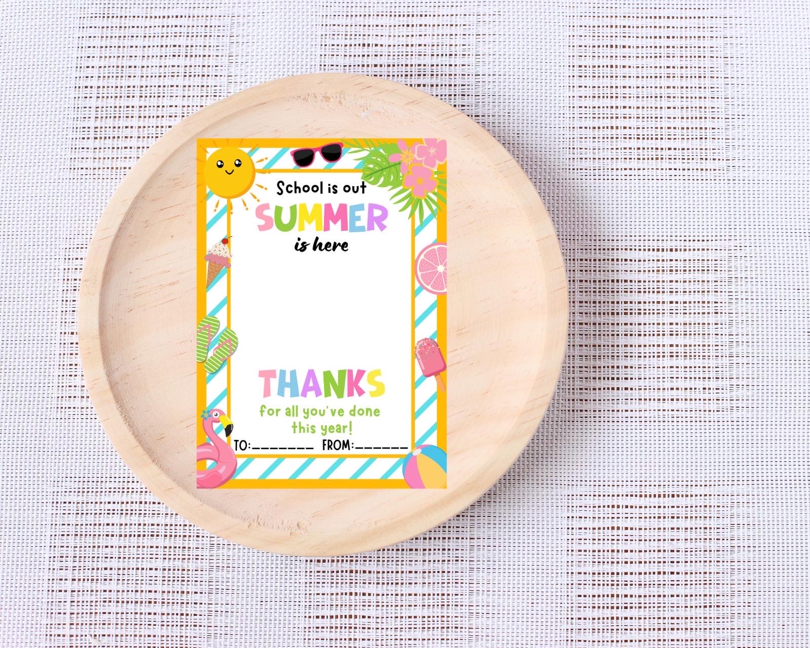 EDITABLE Teacher GIFT CARD Holder, Teacher Coffee Gift Card Holder ...