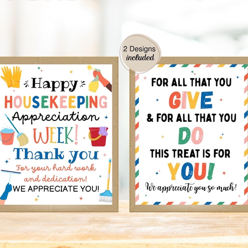 Housekeeping Appreciation Week Gifts - 60+ Gift Ideas for 2025
