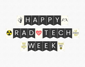 Radiology Week Banner - Etsy