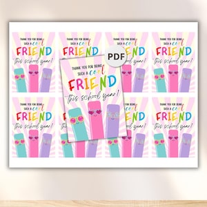Freeze Pop Ice Popsicle Gift Tags Cool Friend End of School Year Gifts ...