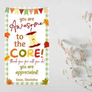 Teacher Appreciation Week Tag Printable, Apple Teacher Appreciation Tag ...