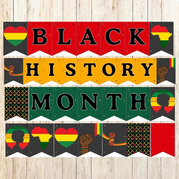 Black History Month Display - Etsy UK