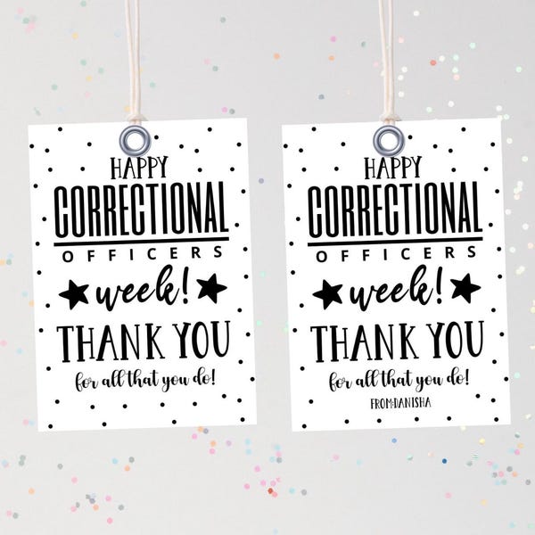 Correctional Officer Week Gifts - 60+ Gift Ideas for 2026