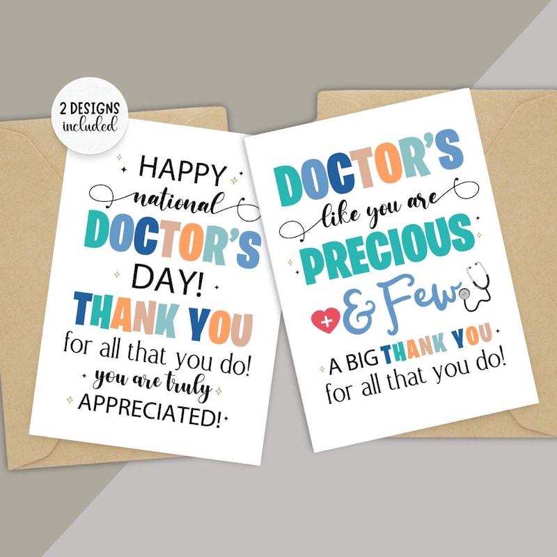 National Doctors Day Cards - Etsy