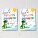 Dino-mite Summer Tag: End of School Thank You (printable Template) - Etsy